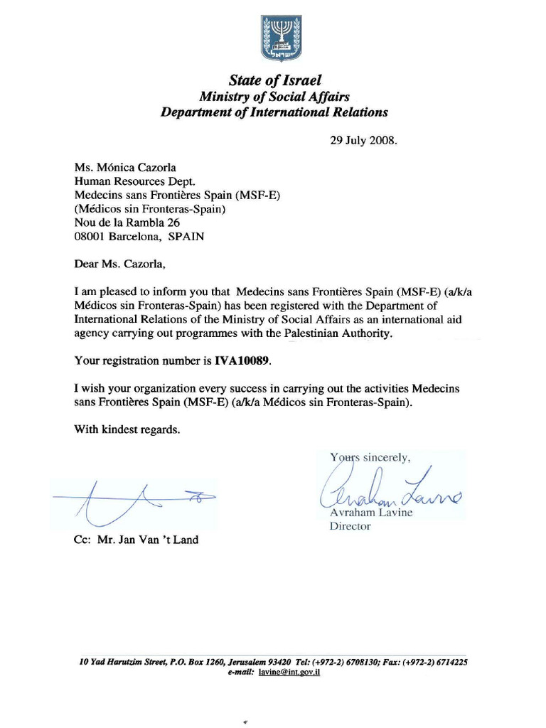 Letter of Ministry | PDF