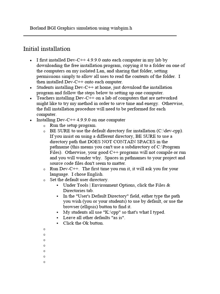 Initial Installation | PDF | Directory (Computing) | Command Line Interface