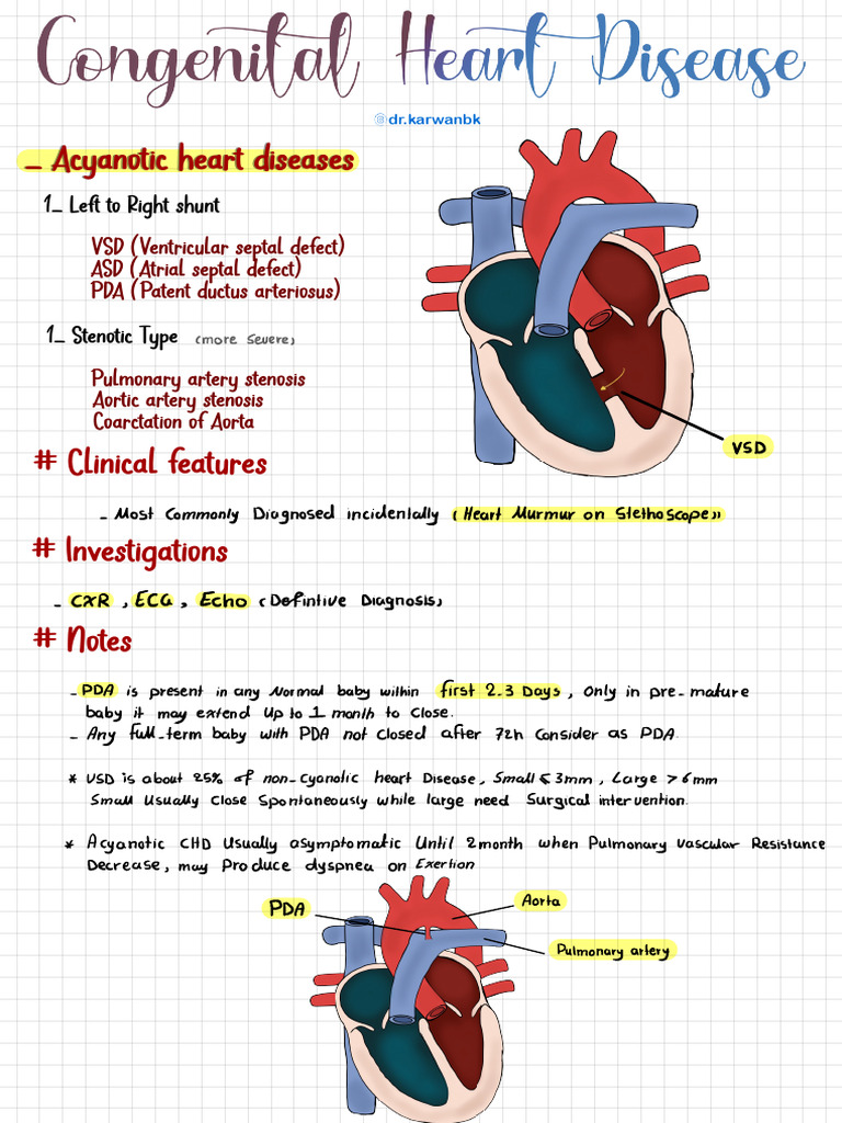 Congenital Heart Disease | PDF | Congenital Heart Defect | Heart