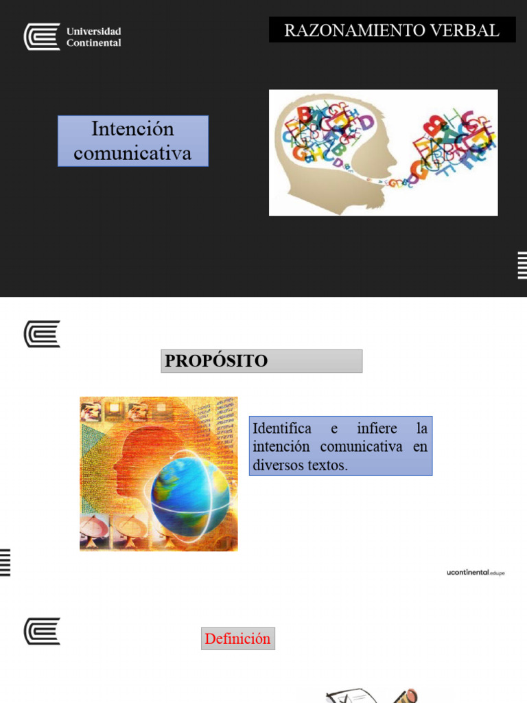 La Intención Comunicativa | PDF