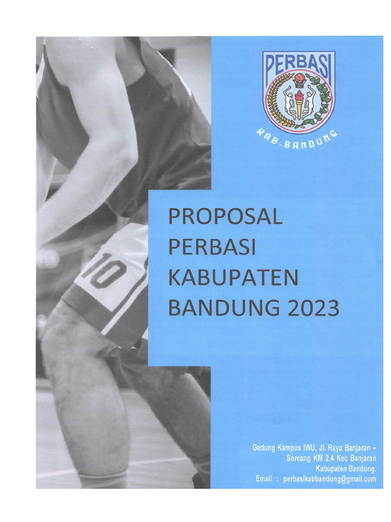 Proposal Kejuaraan Bola Basket Bandung | PDF | Olahraga & Rekreasi