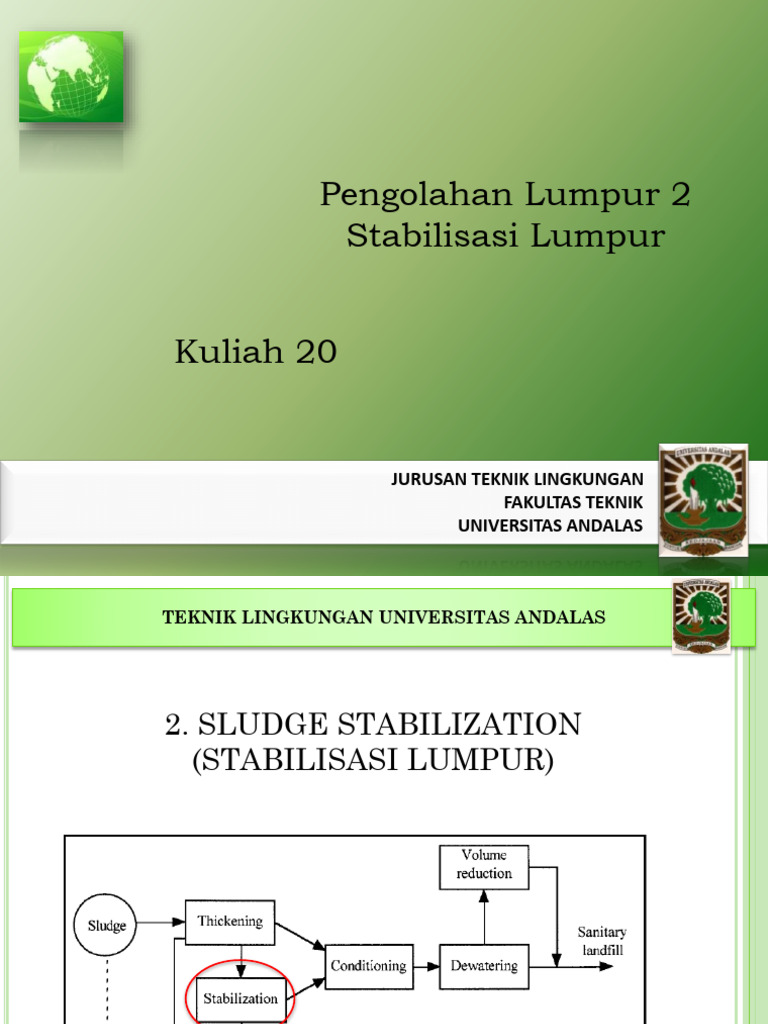 Stabilisasi Lumpur dan Produksi Gas Anaerobik | PDF