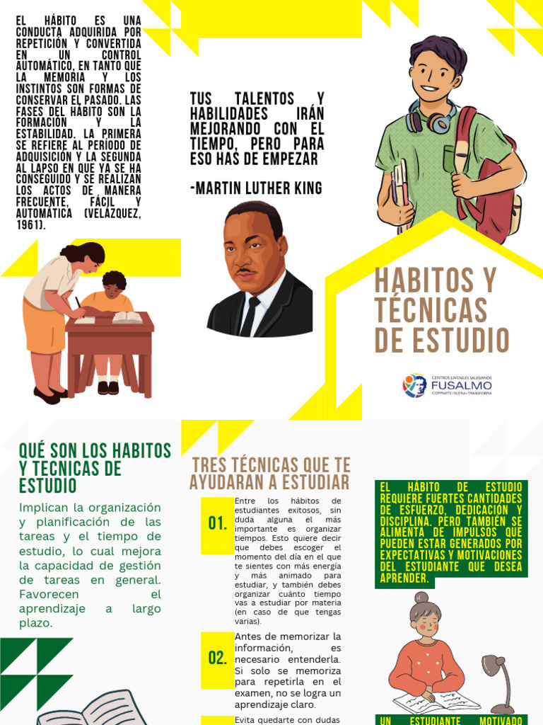 Hábitos de Estudio | PDF | Aprendizaje | Motivacional