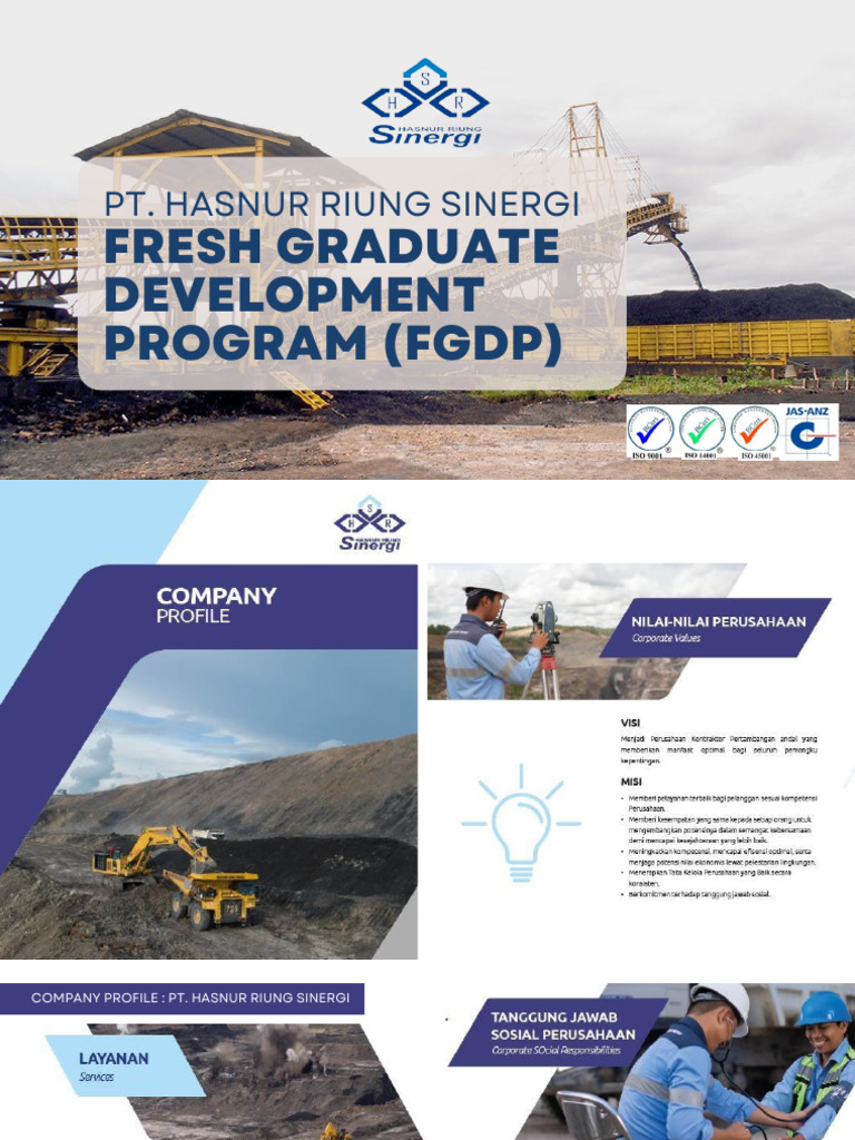 (Informasi Umum) FGDP PT Hasnur Riung Sinergi (June, 2023) | PDF ...