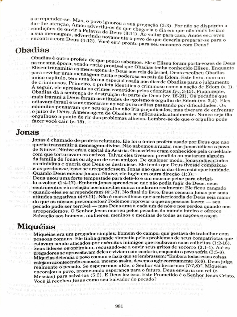 Profetas Menores Apec 2 | PDF