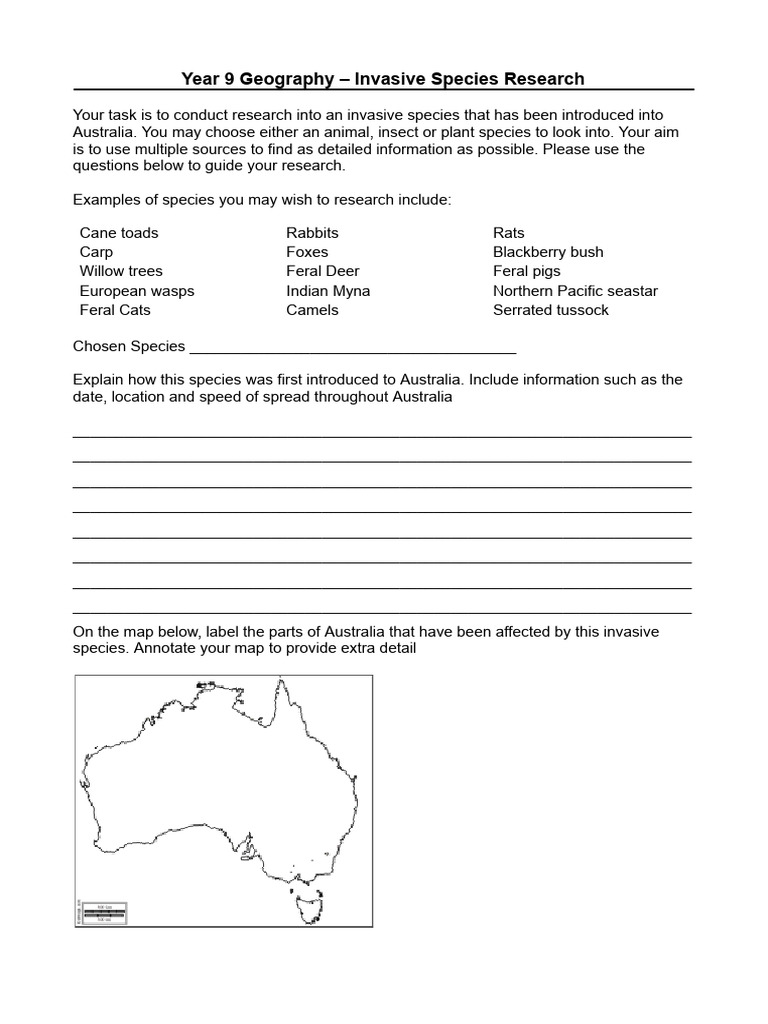 Invasive Species Research | PDF | Invasive Species | Zoology