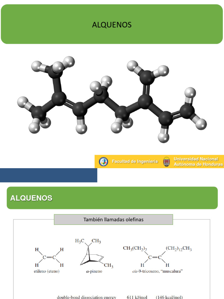 Alquenos Parte 1 | PDF | Alqueno | Ciencias fisicas