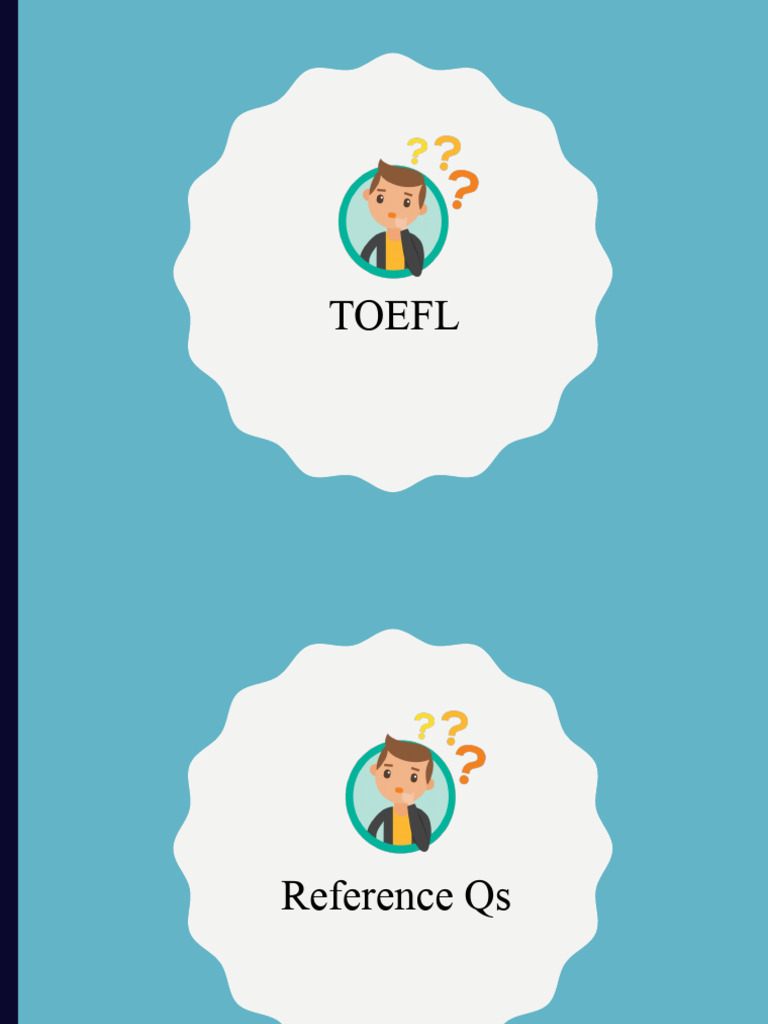 TOEFL - Reading - Reference Qs | PDF | Dr. Seuss | Grammatical Number