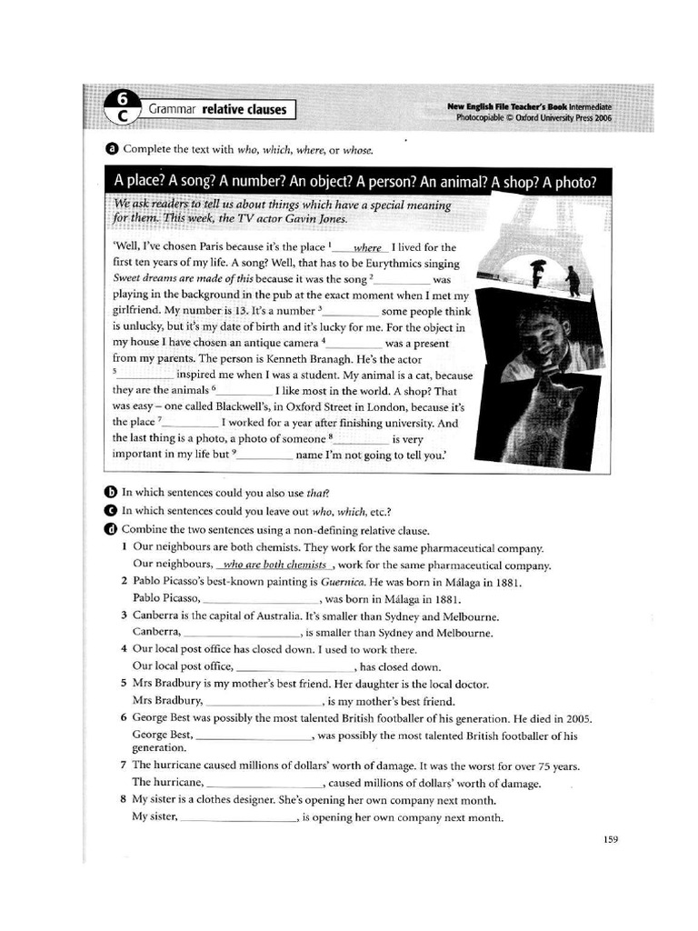 Relative Clauses Nef 1168 | PDF