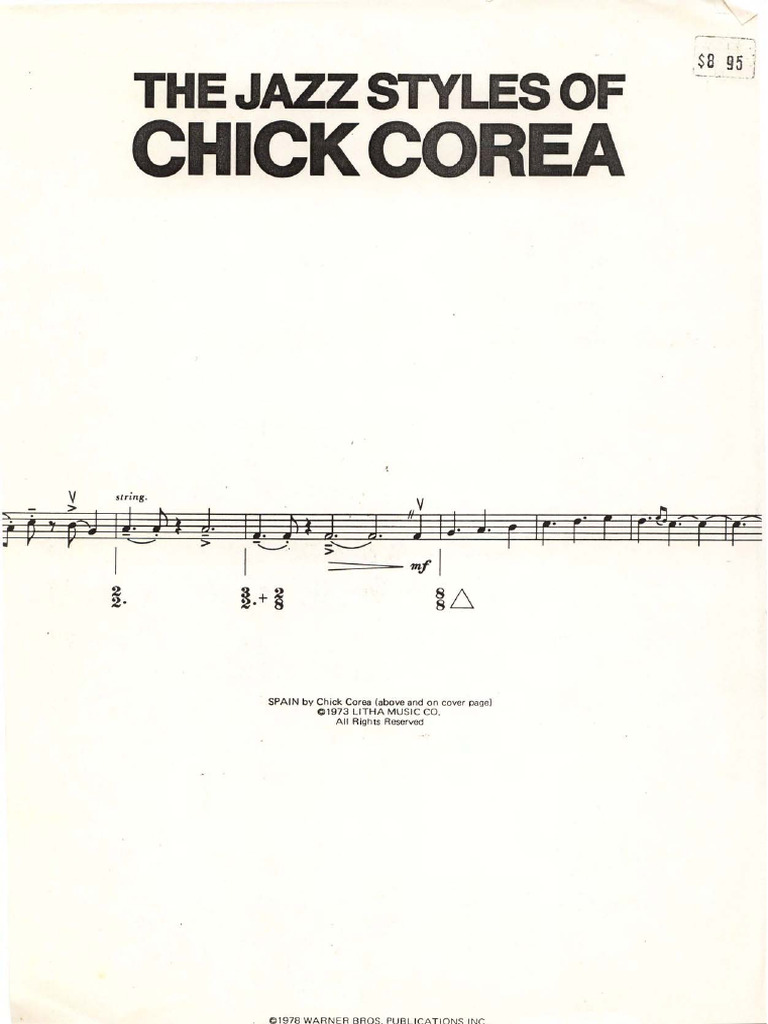 Chick Corea Styles | PDF