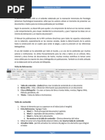 Menú Referencias de Word | PDF | Bibliografía | Microsoft Word