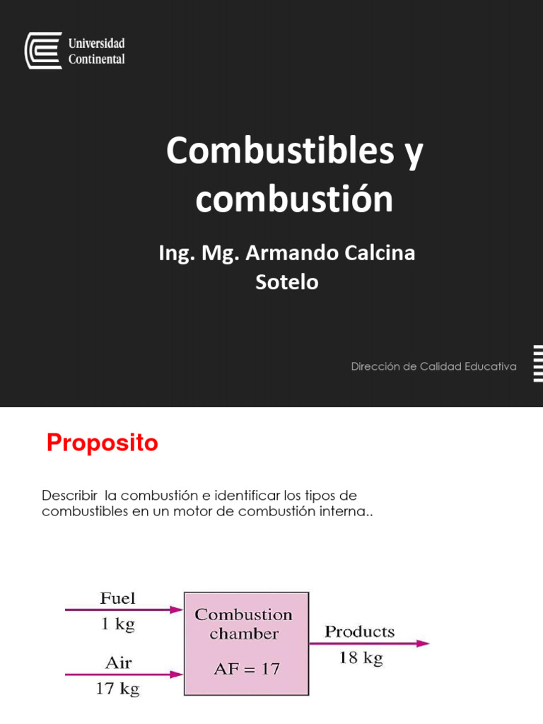 Clase 4 Combustibles y Combustion | PDF | Gasolina | Combustión