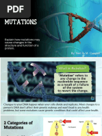 Amoeba Sisters Mutations Recap Guide | PDF | Genetic Code | Point Mutation