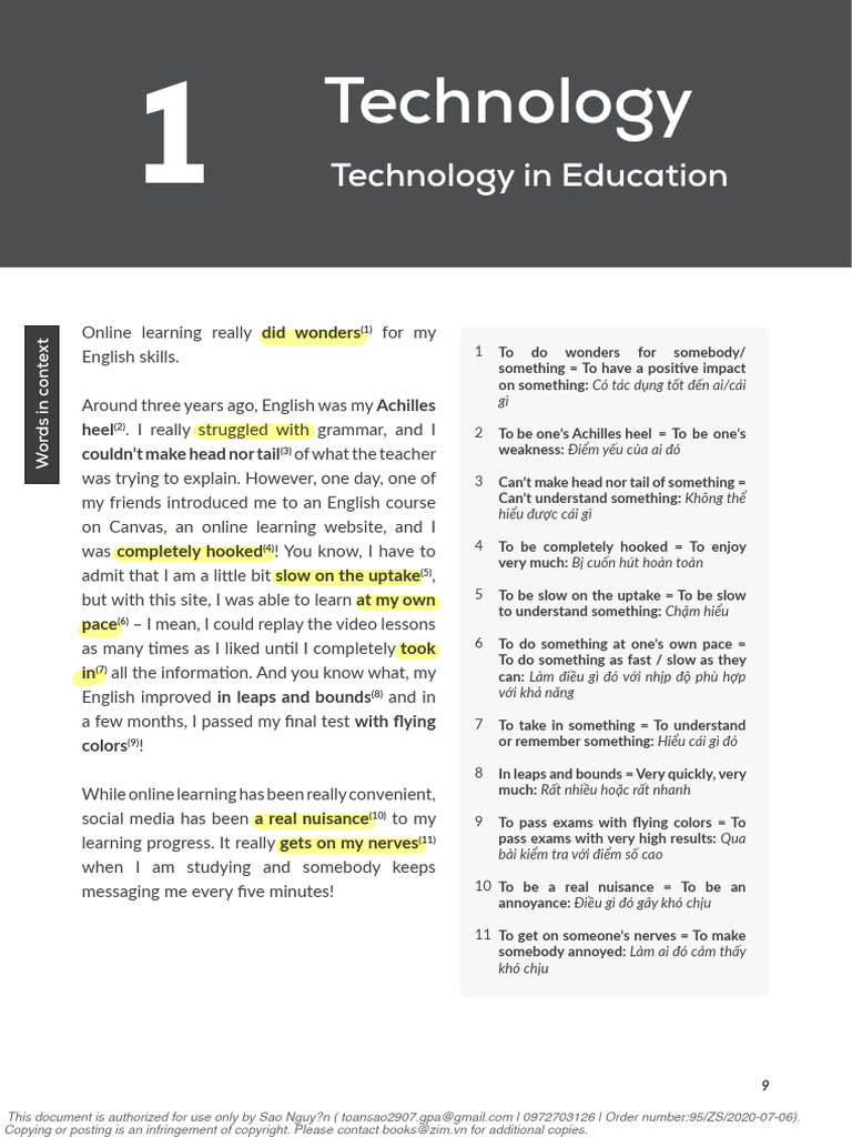 Topic Vocab For Ielts Speaking | PDF | Copyright | Speed Limit