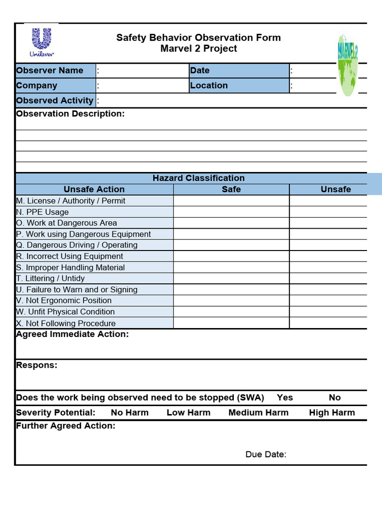 M3 SBO Report Template | PDF