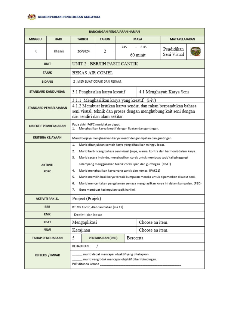 RPH PSV T2 V2 (M8) | PDF
