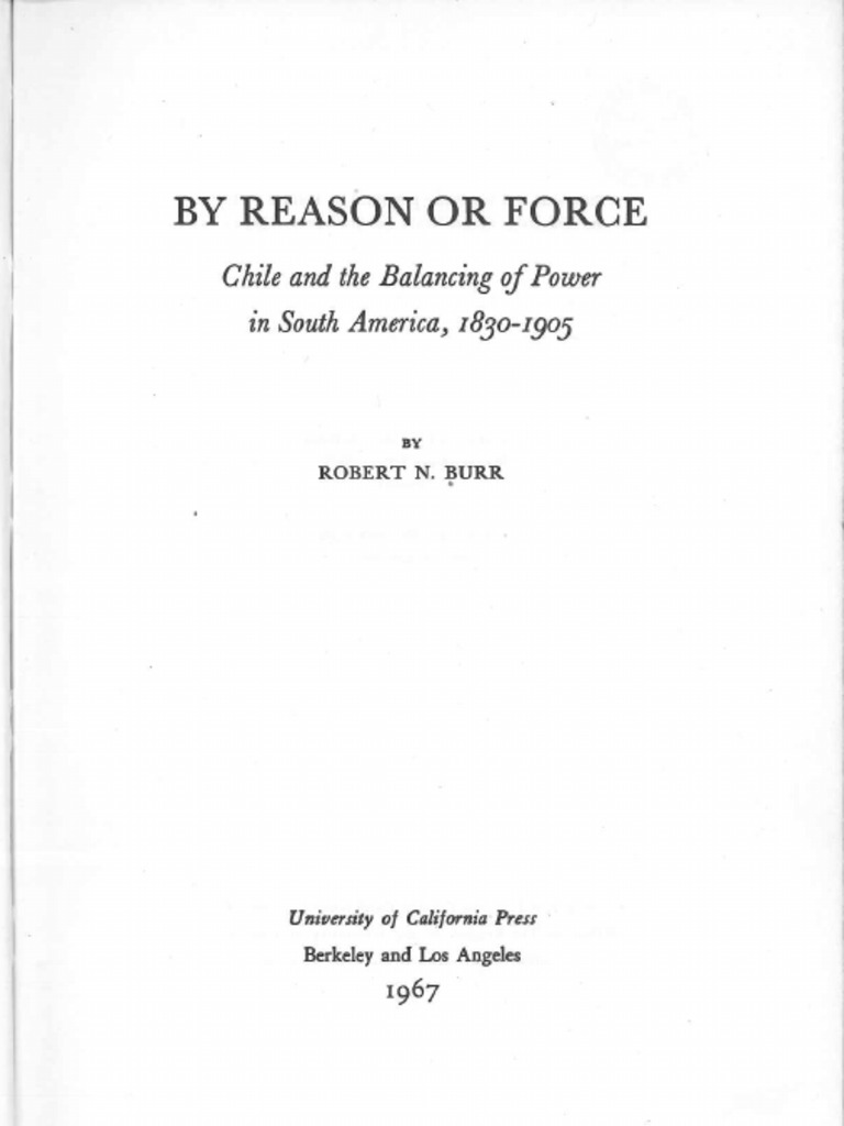 Burr, By Reason or Force | PDF