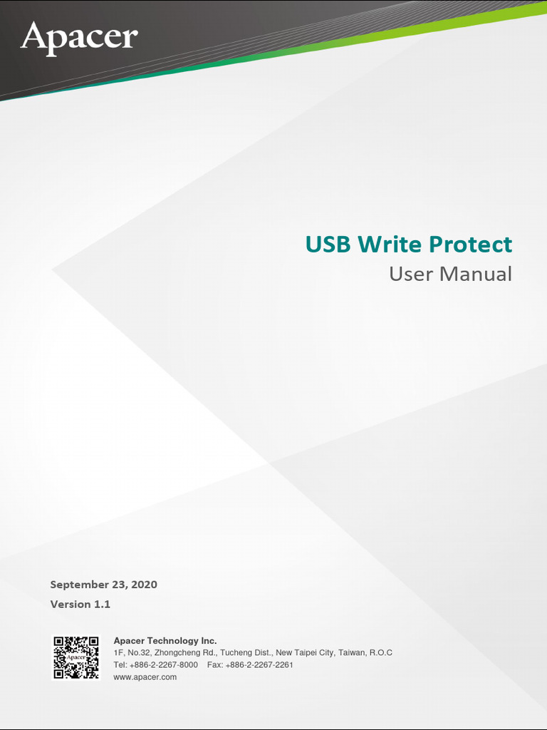 USB Write Protection Guide | PDF | Usb | Usb Flash Drive