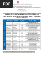 7305 - Bases Convocatoria 004-2025 Acceso Abierto PJ | PDF | Lima | Juez