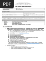 DepEd Administrative Assistant III (Senior Bookkeeper) Job Description ...