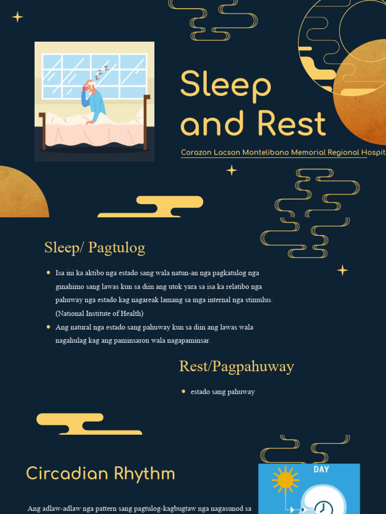 Sleep and Rest | PDF