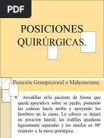 Posiciones Clínicas en Enfermería SIMS y Karske | PDF | Cirugía | Especialidades Medicas