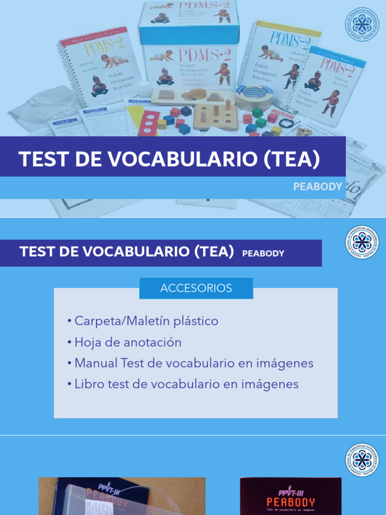 Test Peabody de Vocabulario Tea | PDF