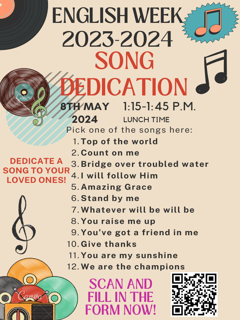 English week poster | PDF