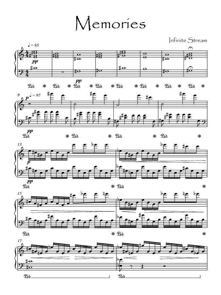 Infinite Stream - Memories | PDF