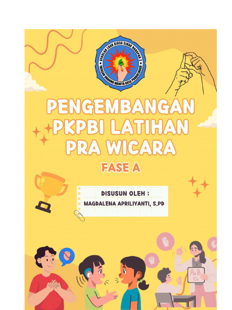 Modul Ajar - Progsus Tunarungu Fase A | PDF