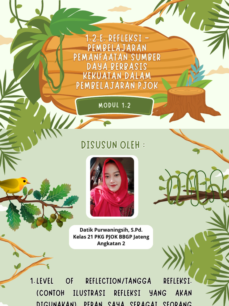 1.2.e. Refleksi_Datik P_Kelas 21 - Pembelajaran Pemanfaatan Sumber Daya ...