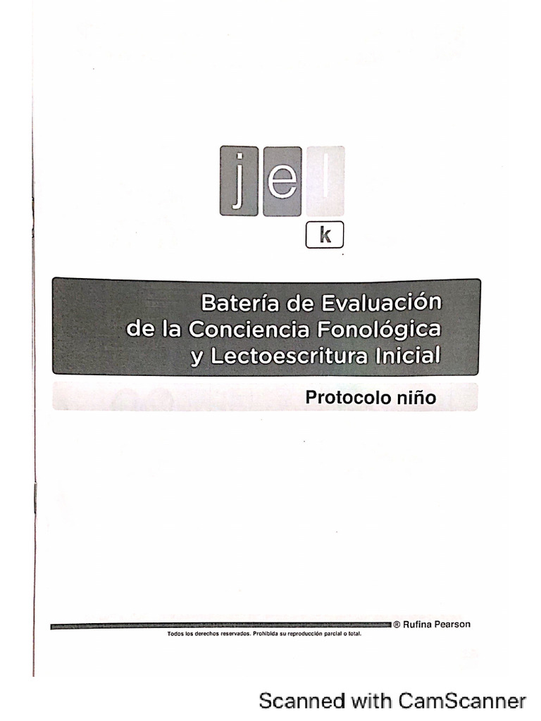 Ev CF Jel Protocolo Niño | PDF