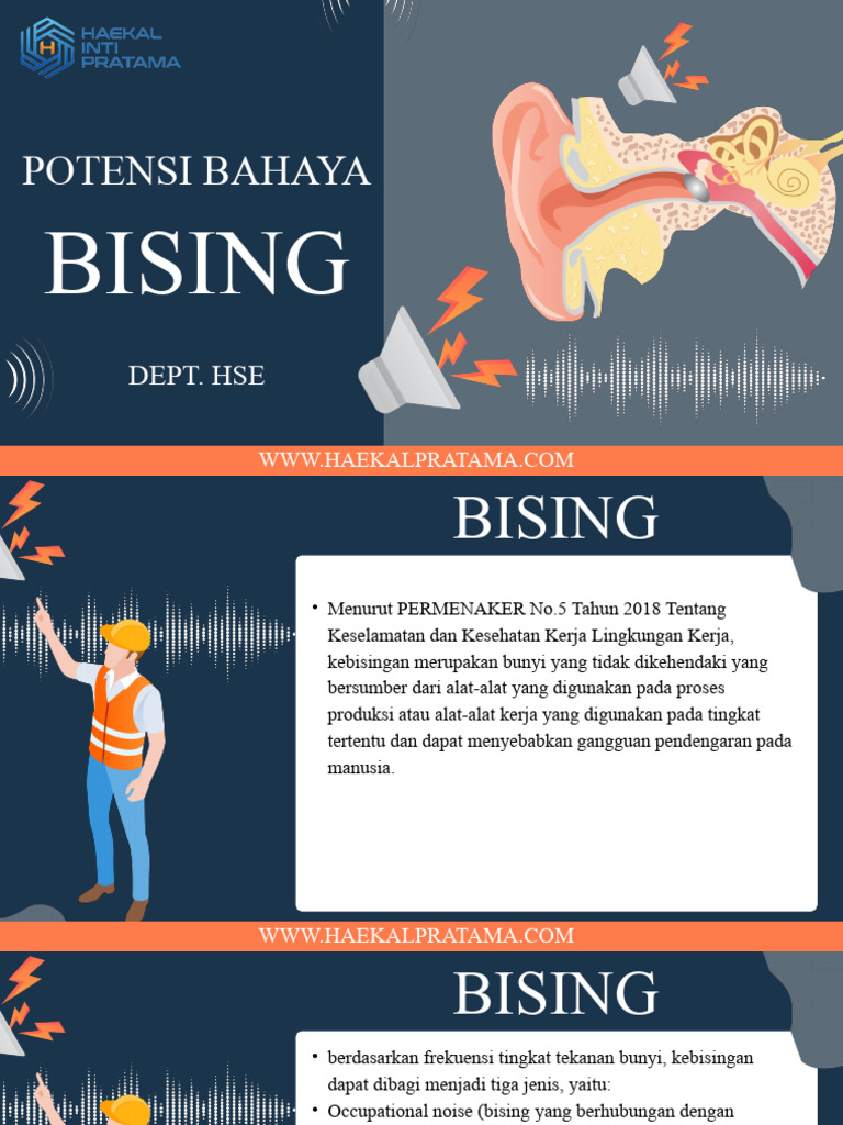 Potensi Bahaya Kebisingan | PDF | Sains & Matematika | Teknologi & Rekayasa