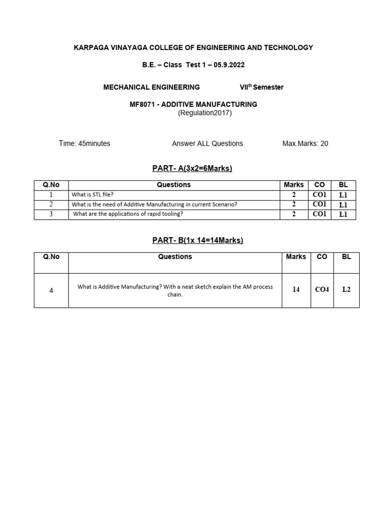 CT - 1 | PDF CT - 1 | PDF