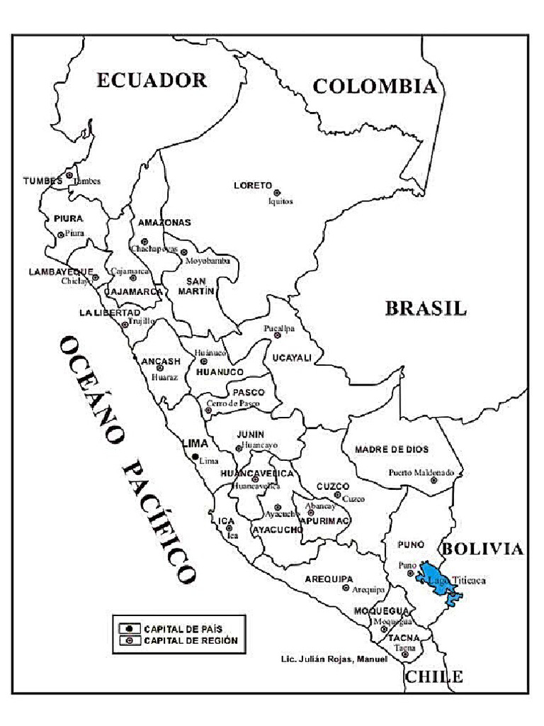 Mapa Del Peru | PDF