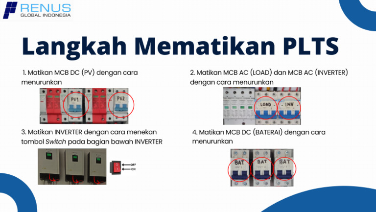 Langkah Mematikan PLTS | PDF
