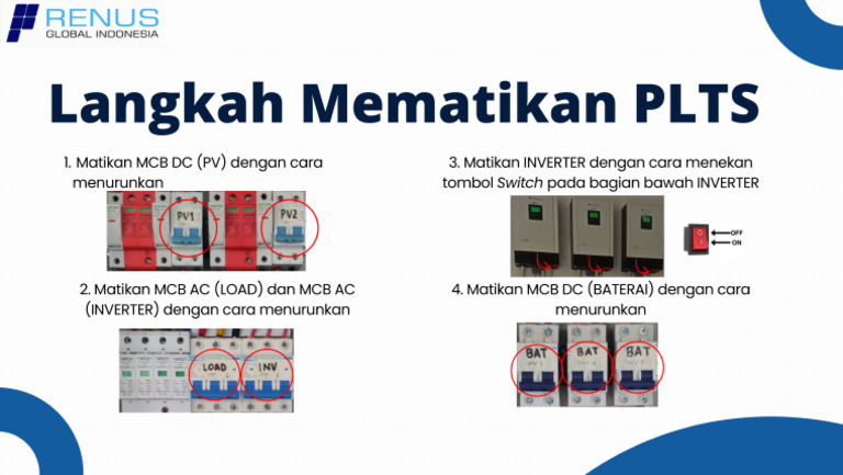 Langkah Mematikan PLTS | PDF