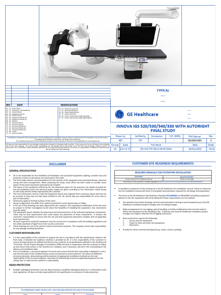 Gehc SP - Igs 5ar - 5 126F | PDF | Power Supply | Page Layout