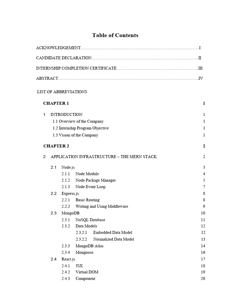 MERN Stack | PDF | Information Technology Management | Software Development