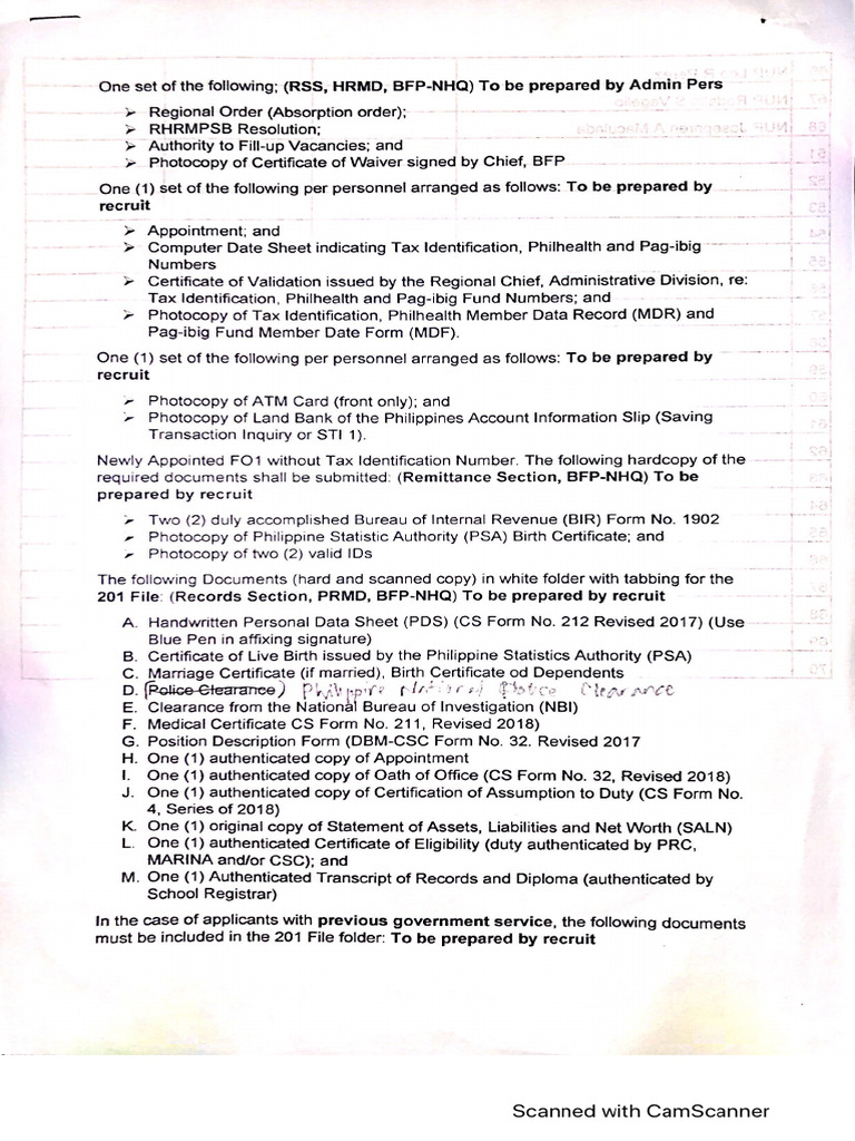 Documents To Prepare | PDF