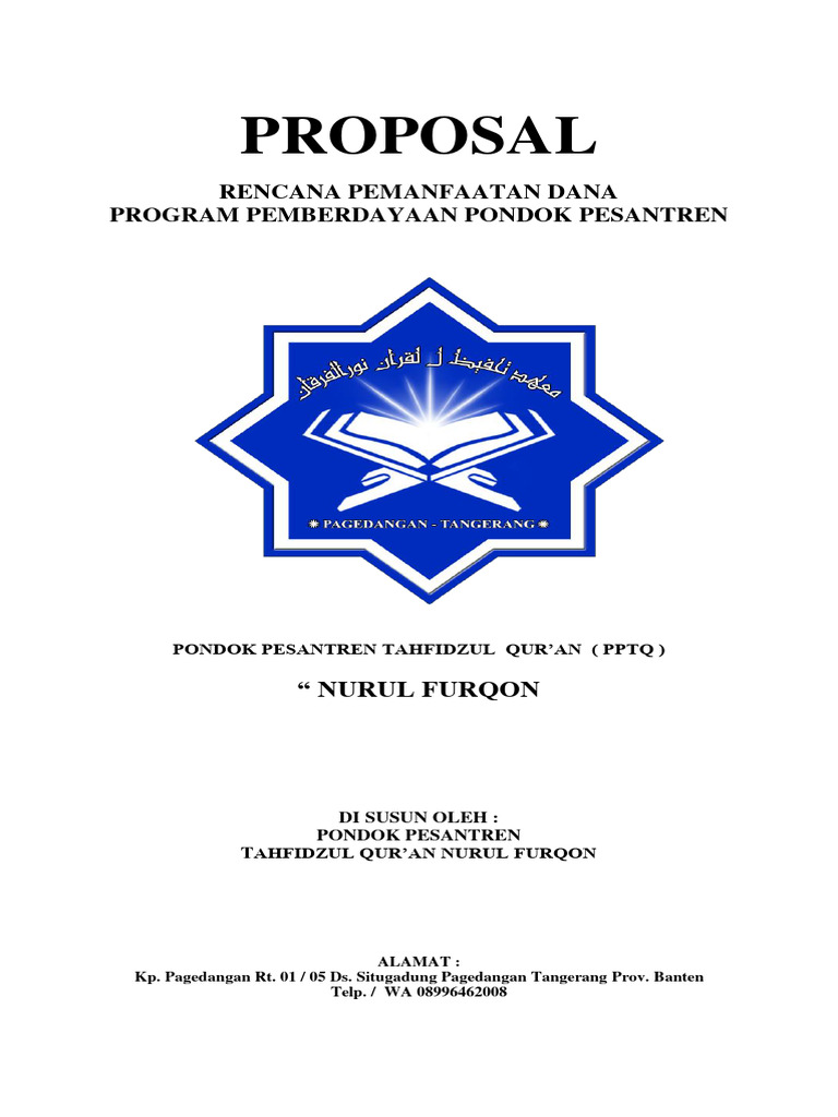 Proposal Wakaf Bwa | PDF