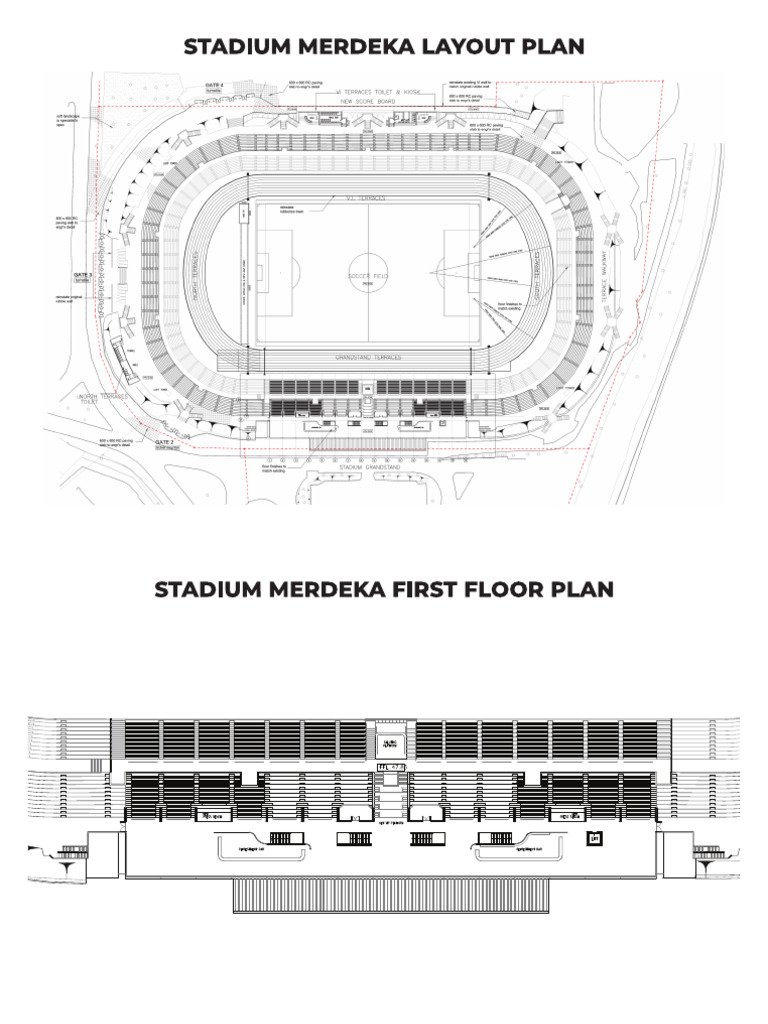 Stadium Merdeka Layout & Floor Plan | PDF