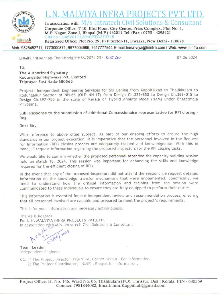 LR.0520 Dated 07.06.2024 | PDF