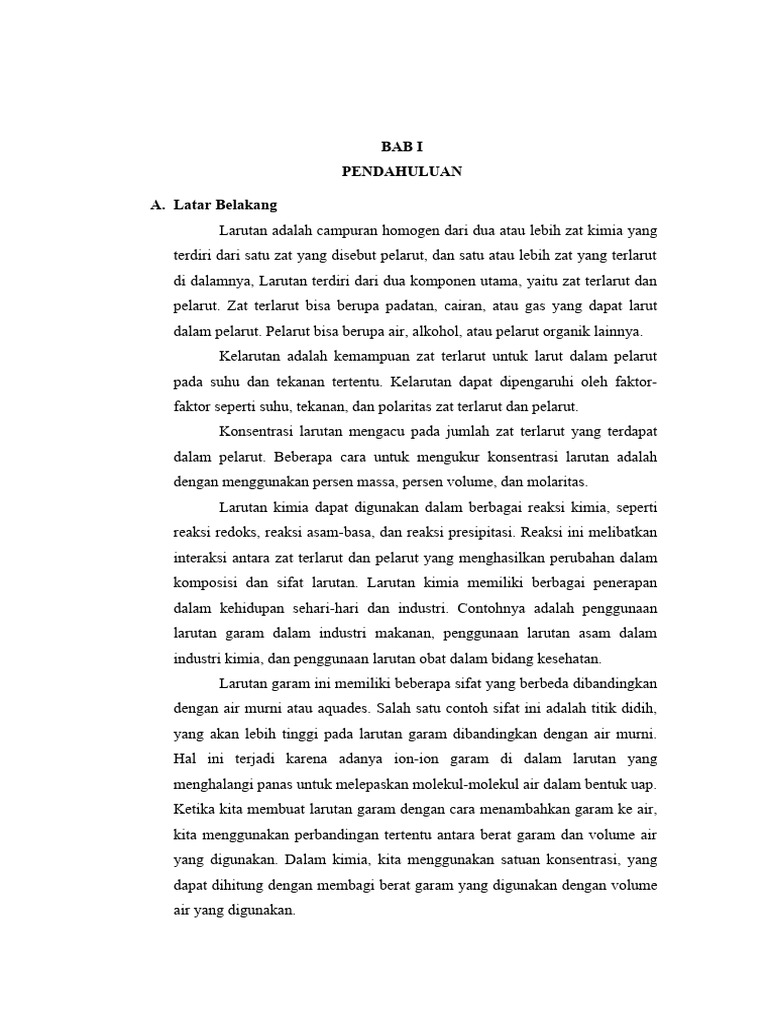 Laporan Kimdas Percobaan Ke 3 | PDF