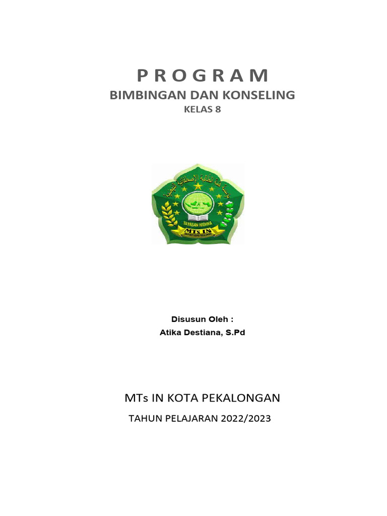 Perangkat BK Kelas 8 2023 | PDF
