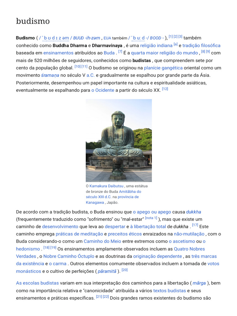 Buddhism - Wikipedia | PDF | Noble Eightfold Path | Buddha Nature