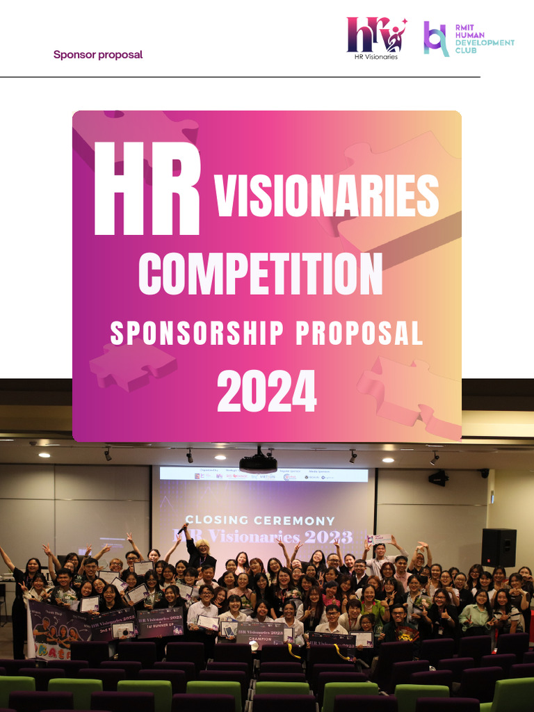 HRV3 Sponsorship Proposal | PDF | Human Resources | Human Resource ...
