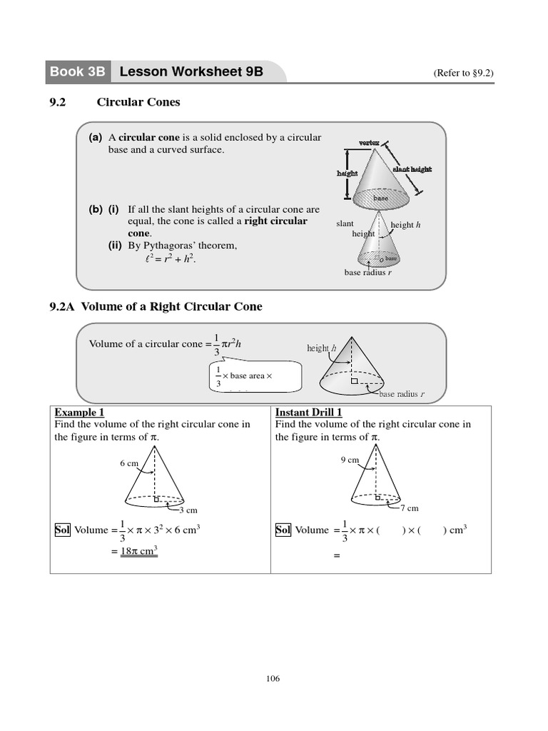Area and Volume f3 2 | PDF | Area | Volume