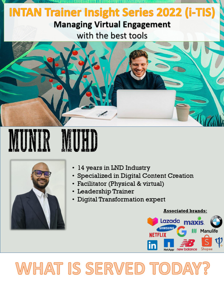 Slaid Penceramah Seminar Itis 2022 Managing Virtual Class | PDF | Learning | Neuroscience