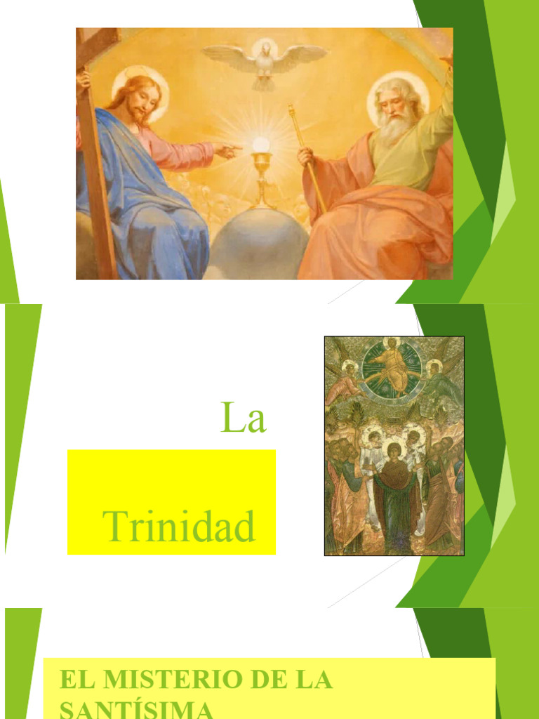 SANTISIMA TRINIDAD H de La Salvación | PDF | Trinidad | espíritu Santo